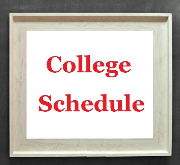 collegeschedule | Free Sample Formats